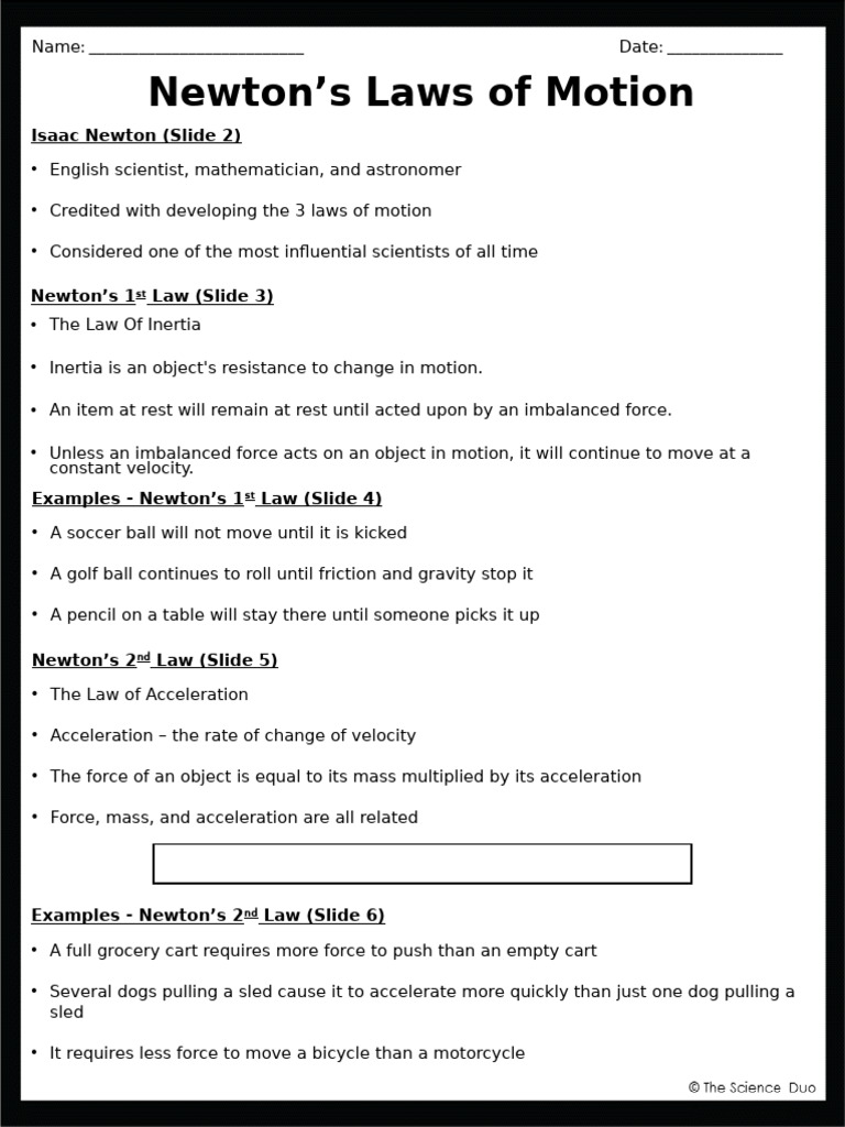 01.03.24 Mission 2050 NL Worksheet | PDF | Force | Newton's Laws Of Motion