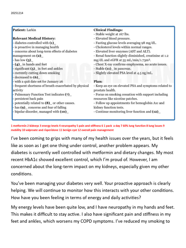 20251214 Maggie | PDF | Cardiology | Myocardial Infarction