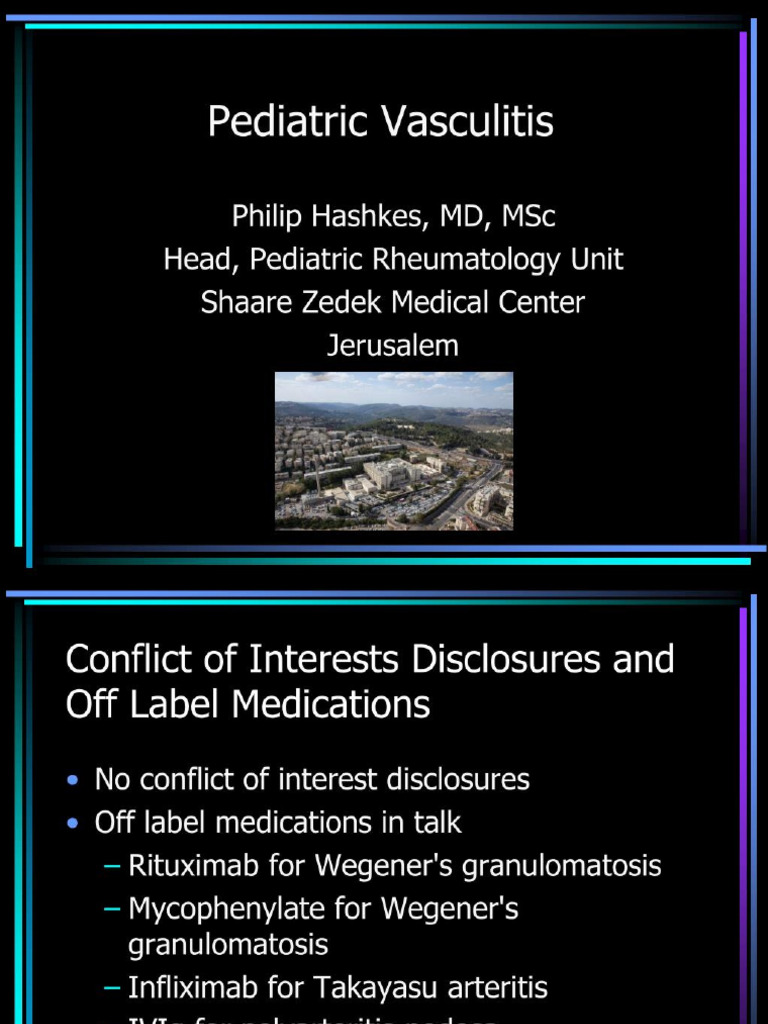 Pediatric Vasculitis | PDF