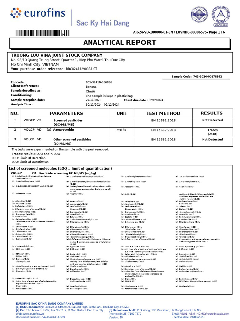 Test 02 Dec 2024- English - Word | PDF | Analytical Chemistry | Mass ...