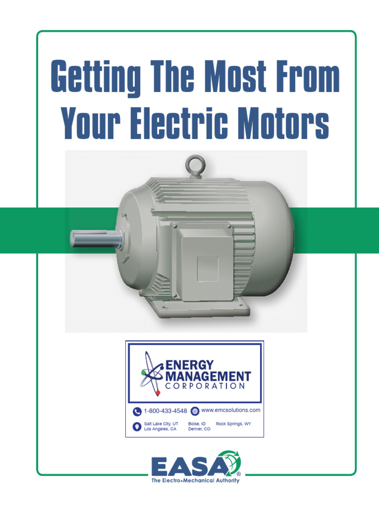 Getting the Most From Your Electric Motors EMC (1) | PDF | Belt ...