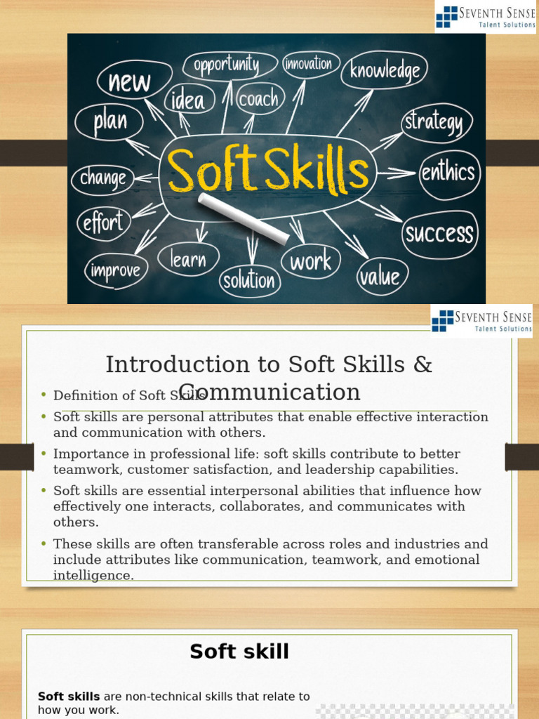 Soft Skills introduction | PDF | Skill | Leadership