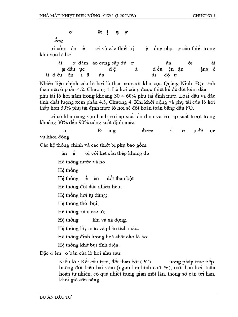Mo Ta Ky Thuat Lo Hoi Nha May Nhiet Dien 8291 | PDF