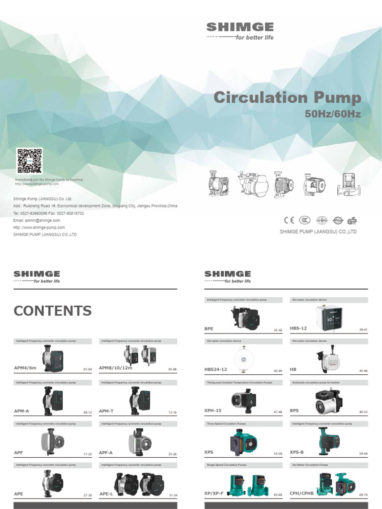 Cat Shimge 2023 Cirk Pump | PDF | Water Heating | Cogeneration