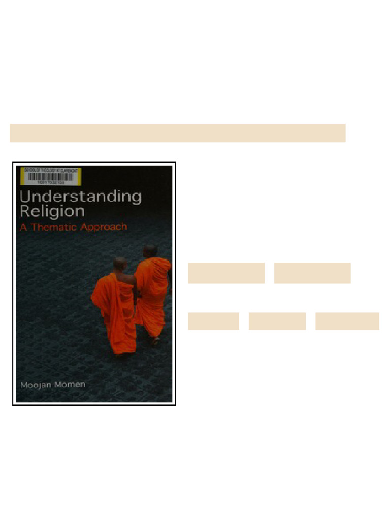 Understanding religion : a thematic approach ebook easy open digital ...