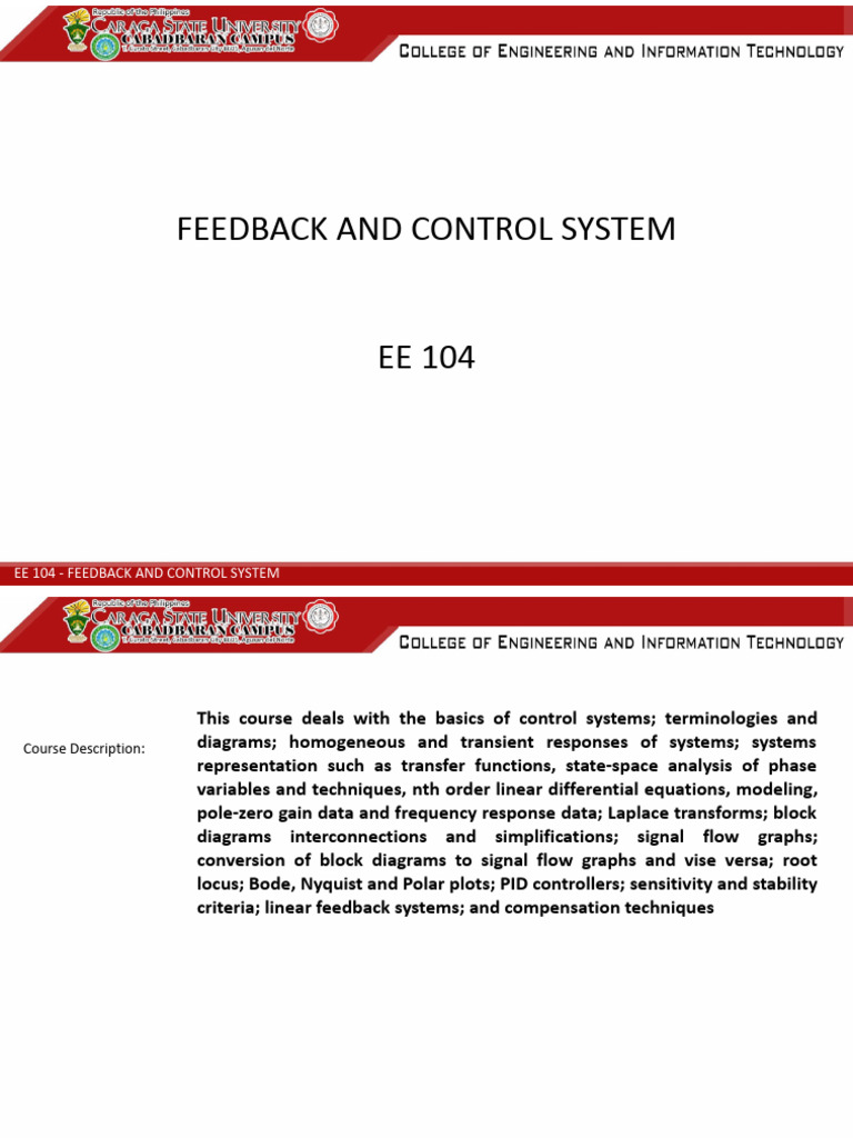 ECE104-21-22_A | PDF | Control Theory | Laplace Transform