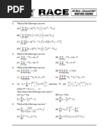 JEE Mains PNC Practice Questions | PDF