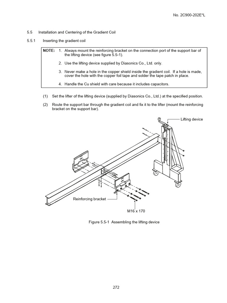 Gradient Coil Positioning | PDF | Nut (Hardware) | Vacuum