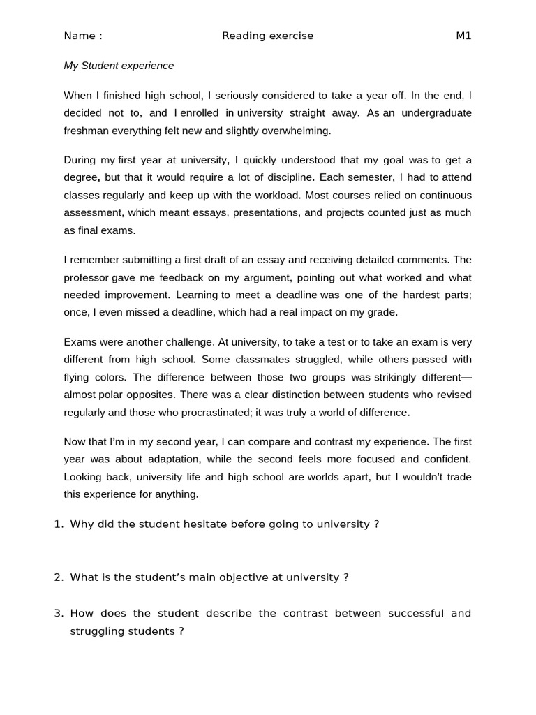 Reading Education M1 | PDF