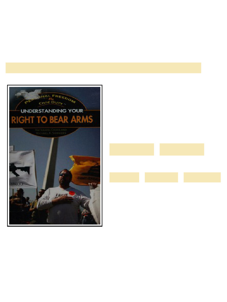 Understanding your right to bear arms ebook accessible instantly | PDF