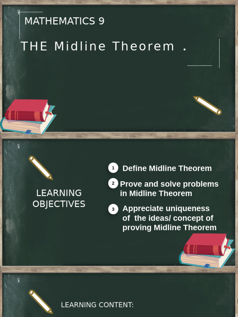 For Math 9 - Midline Theorem | PDF