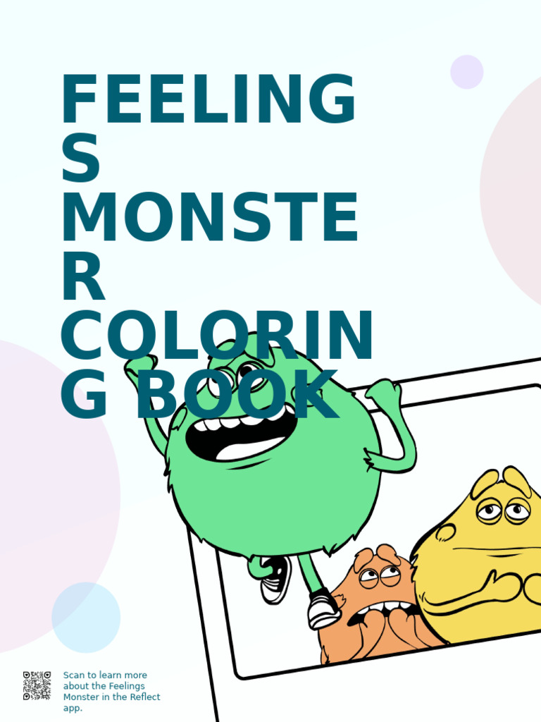 Feelings Monster Coloring Book | PDF
