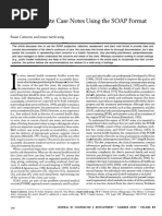 Social Work SOAP Note Template | PDF