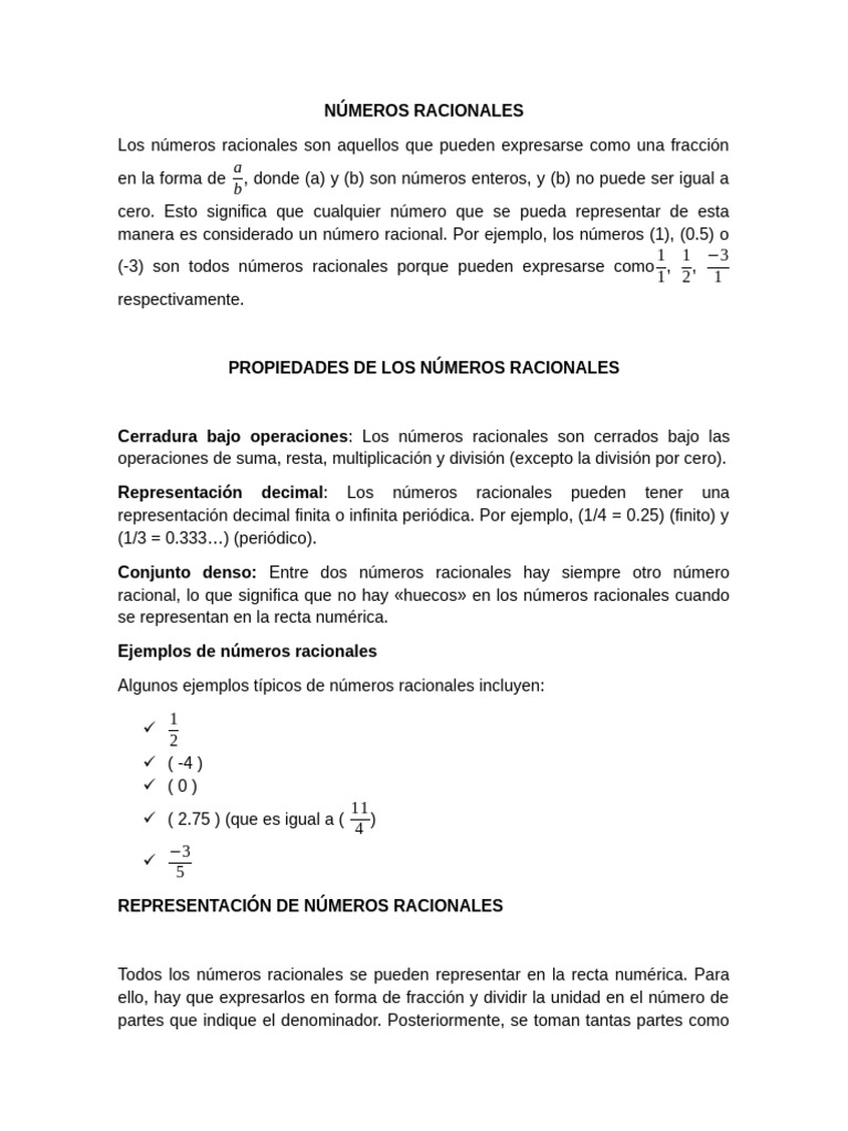 Números Racionales e Irracionales | PDF | Número racional | Raíz cuadrada