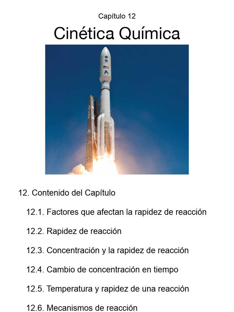 Cinetica Quimica | PDF | Catálisis | Cinética química