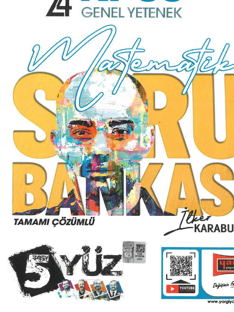 2024 YARGI 5 YÜZ SERİSİ MATEMATİK SORU BANKASI (1) | PDF