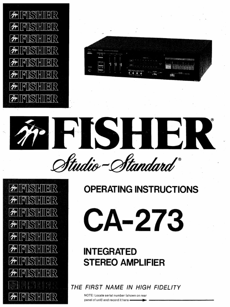 Hfe Fisher CA-273 En | PDF