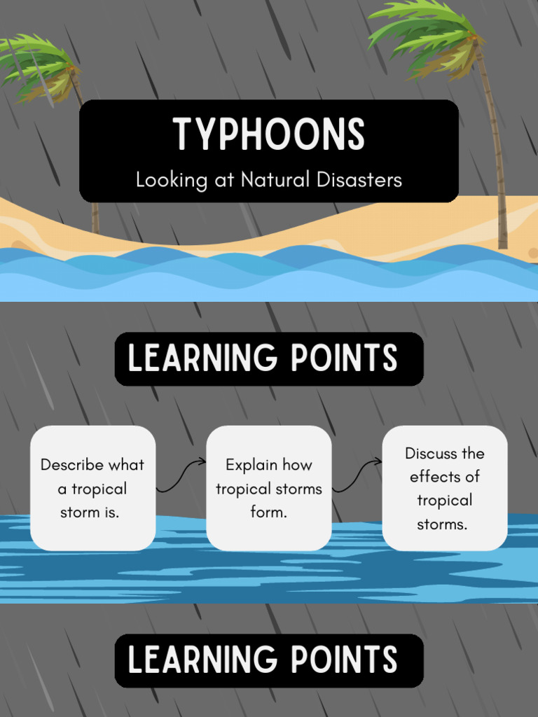 Tropical Storms Geography Presentation in a Bold Style | PDF | Tropical ...