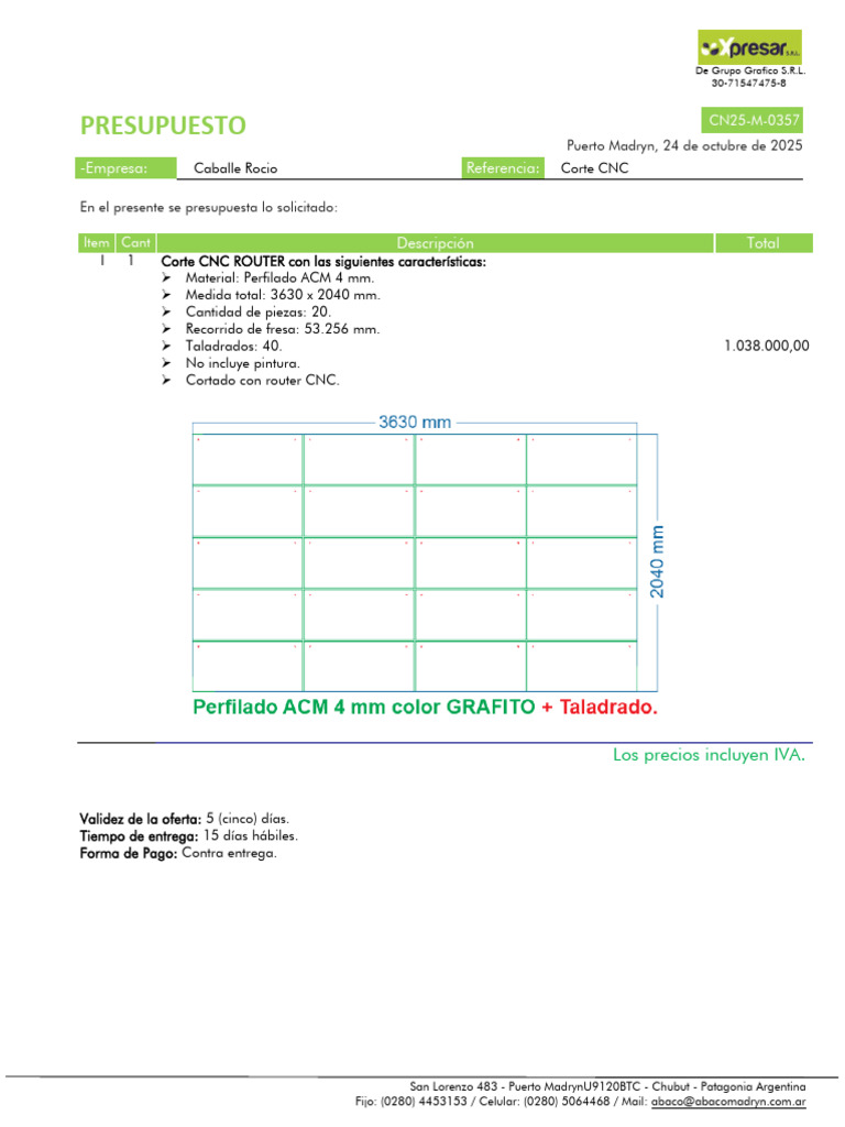 M-0357 Caballe 24-10 | PDF