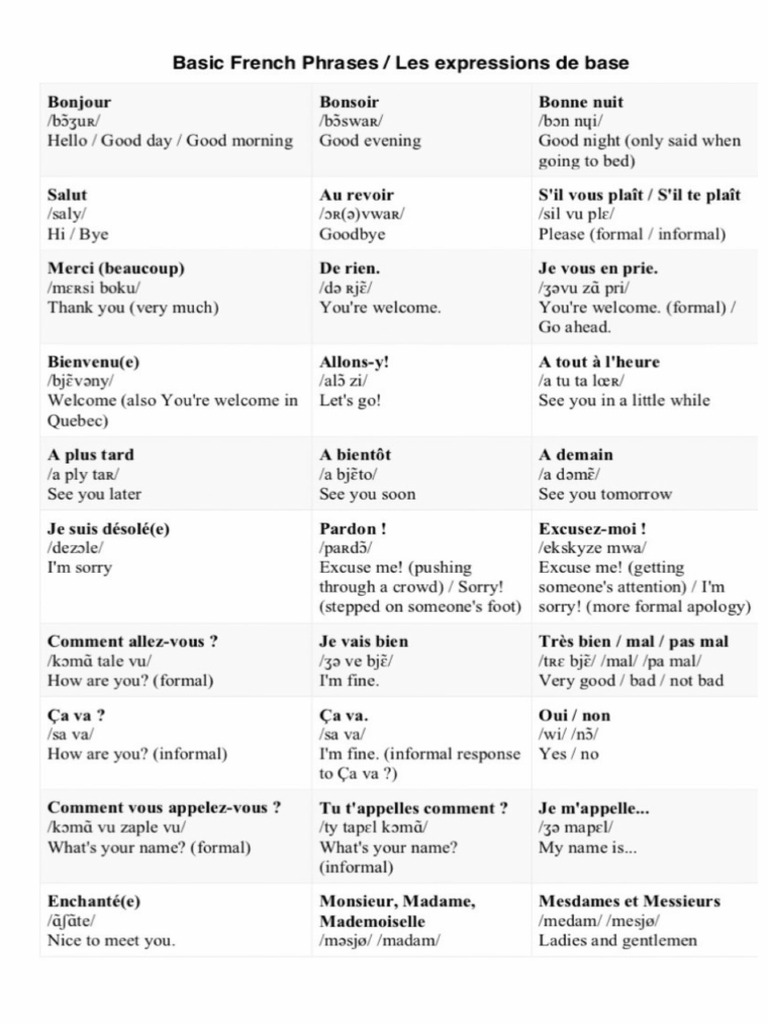 French Basic A1 Book | PDF