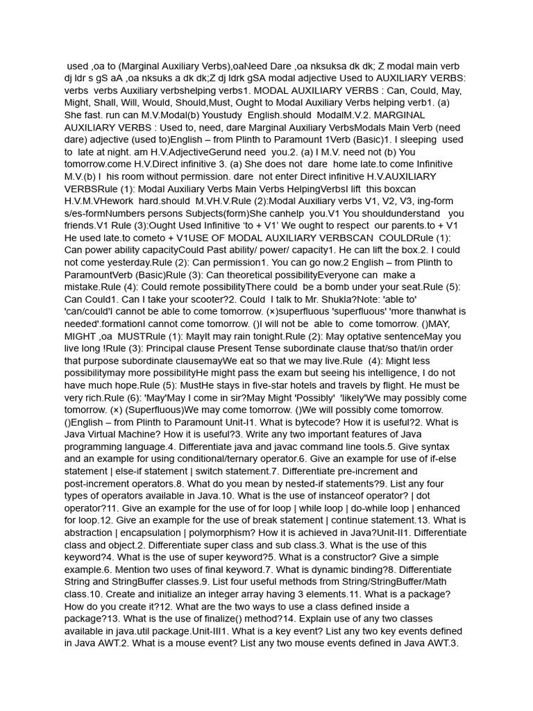 DOC-20260126-WA0009. | PDF | Class (Computer Programming) | Method ...