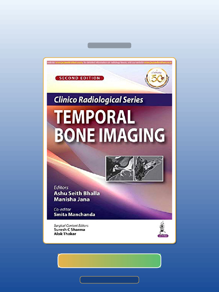 Clinico Radiological Series Temporal Bone Imaging 2nd Edition Azw3ePubConverted PDF E-book ...