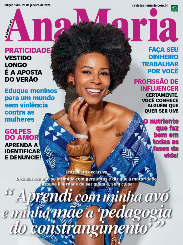 Revista Ana Maria - Ed 1505 - 23 Jan26 | PDF | Gravidez | Amamentação