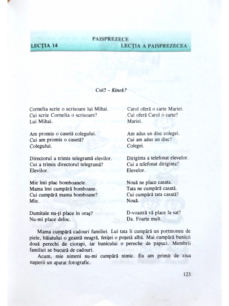 Lectia 14 | PDF