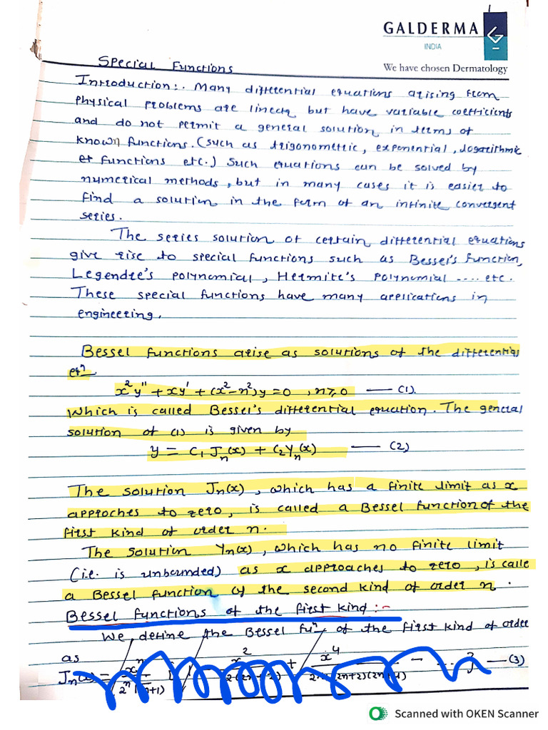 Special Functions 22 | PDF