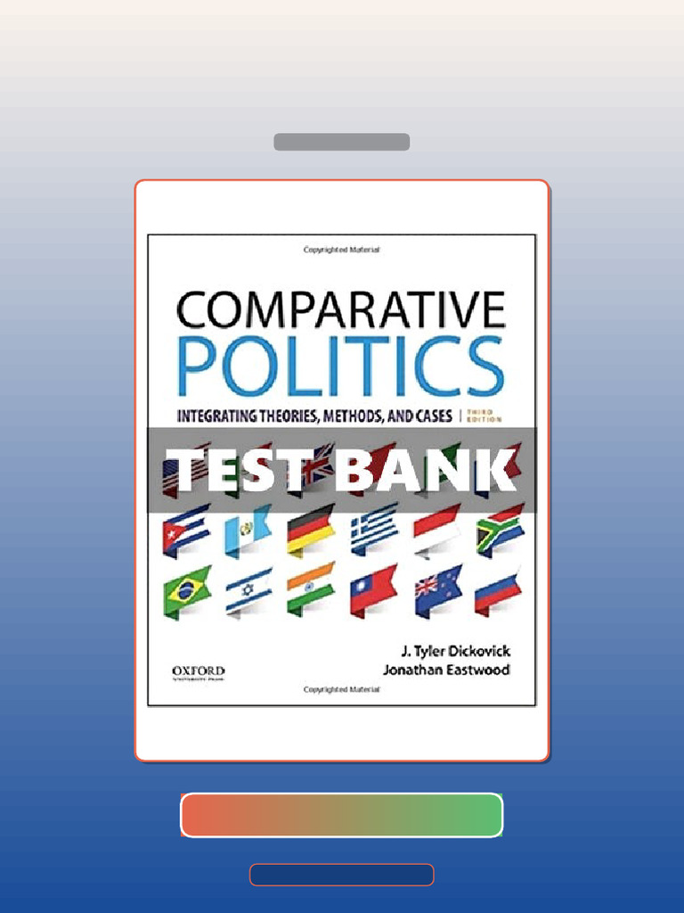 Comparative Politics Integrating Theories Methods and Cases 3rd Edition ...
