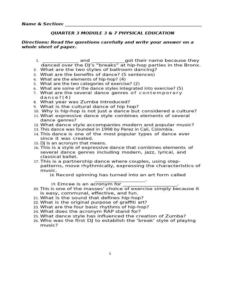 Quarter 3 Module 3 7 | PDF