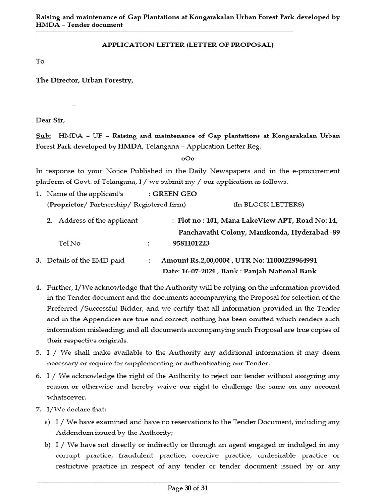 Kongarakalan- Application Letter | PDF | Government | Justice