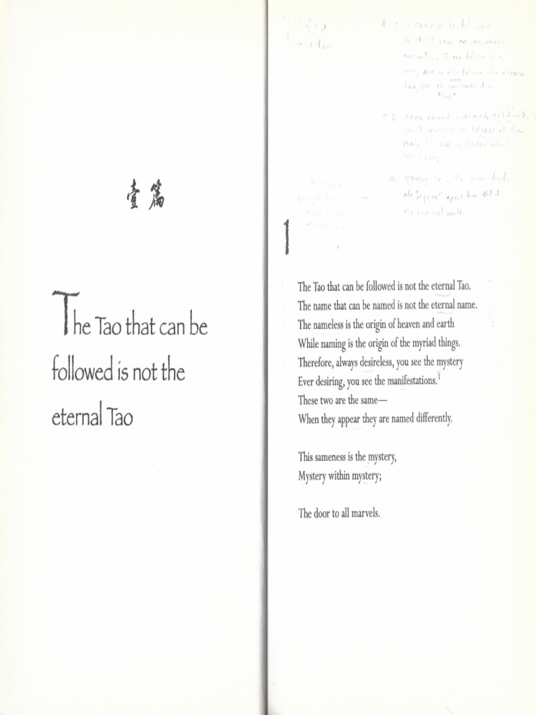 Lao Tzu - Tao Te Ching _select Passages | PDF