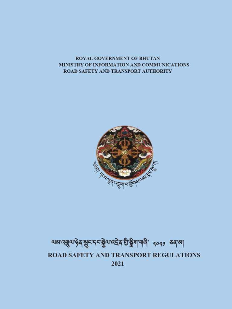 Road Safety and Transport Regulations 2021 - 02 | PDF | Driver's ...