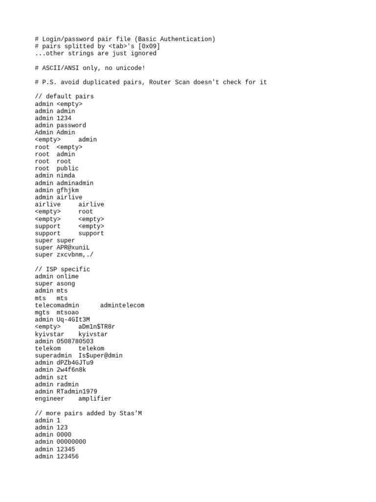 Auth Basic | PDF