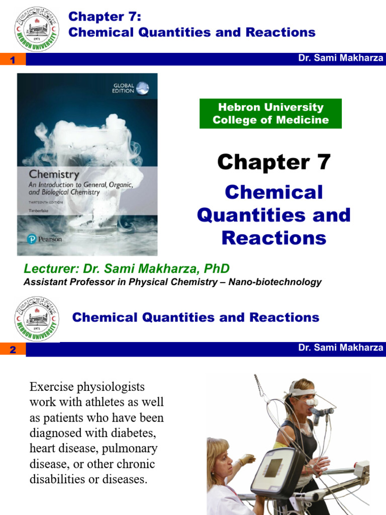Chapter 7 Chemical Quantities and Reactions 2 (1) | PDF | Mole (Unit ...