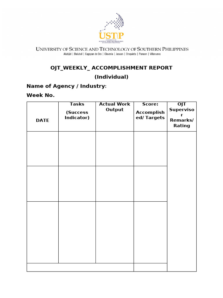 OJT Narrative Report New | PDF