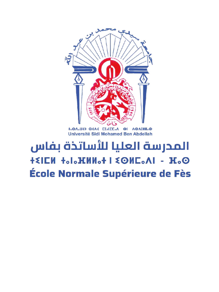 Nouveau Logo ENS - Fes | PDF