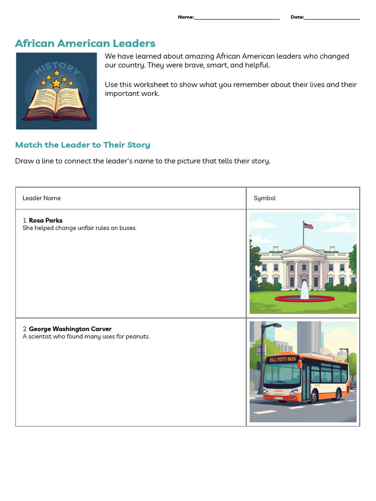 African American Leaders -2 | PDF