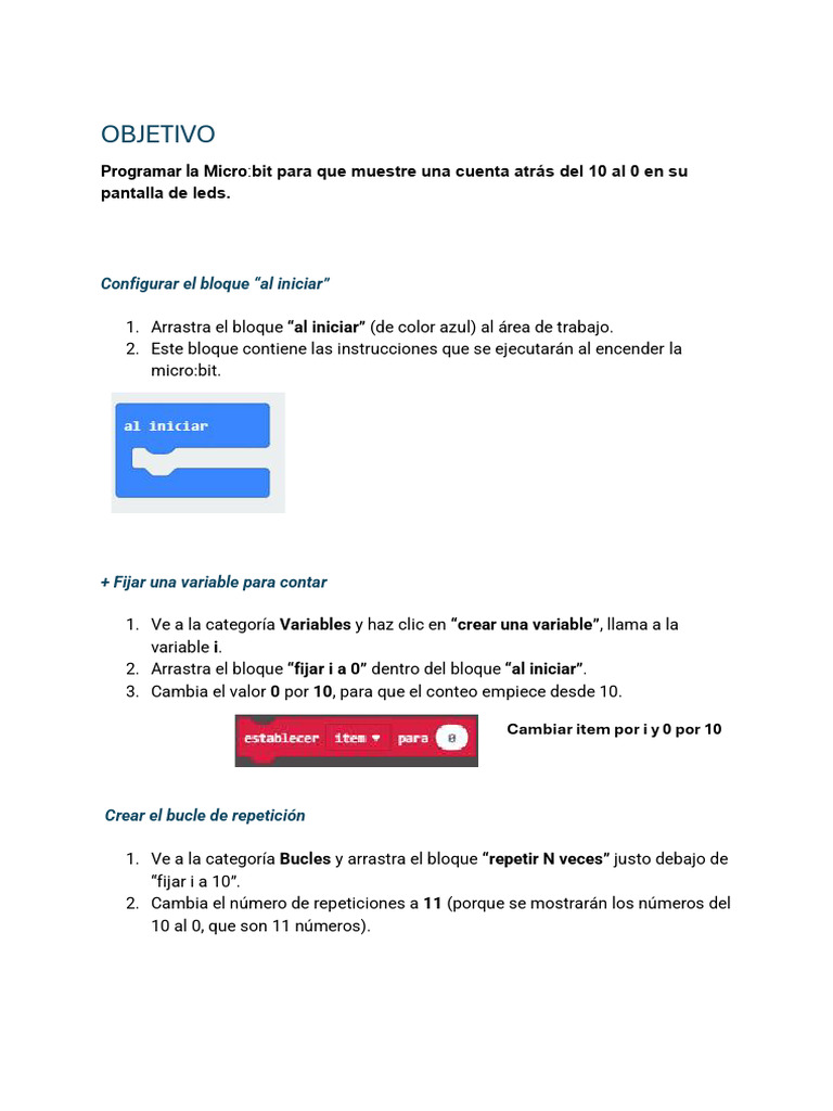 Microbit cronómetro (1) | PDF