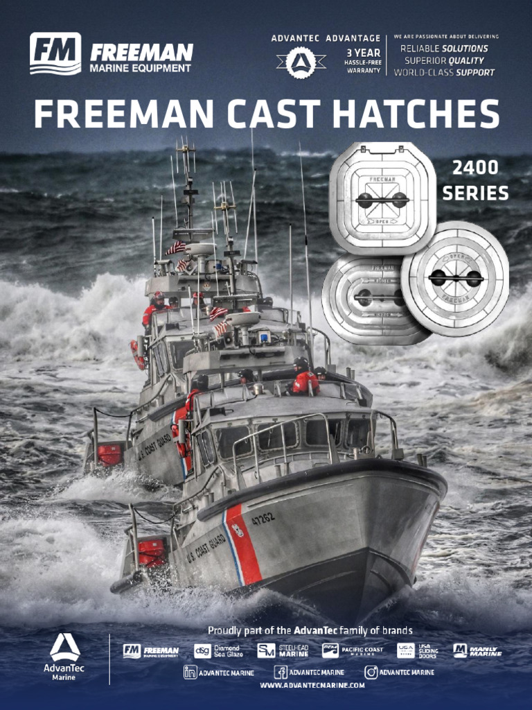 Freeman Cast Hatches | PDF | Coast Guard | Boats