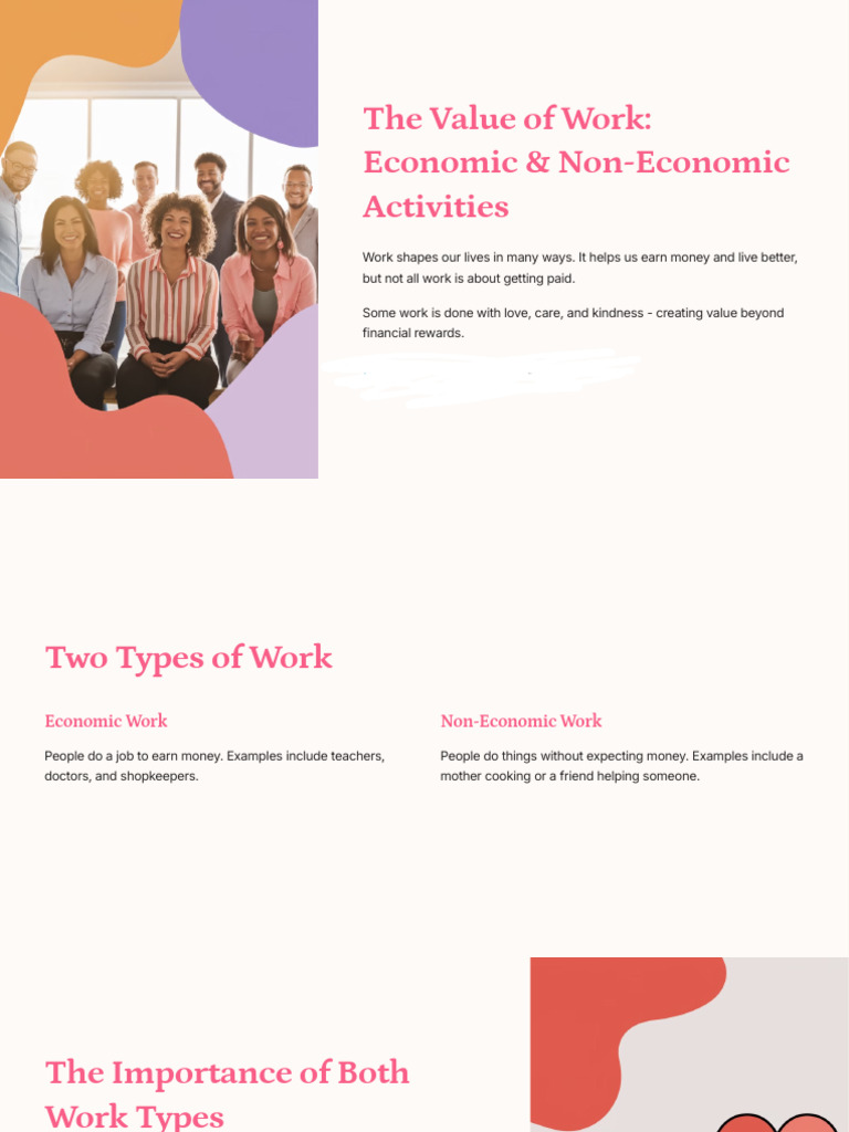 Value of Work_copy | PDF | Employment | Money