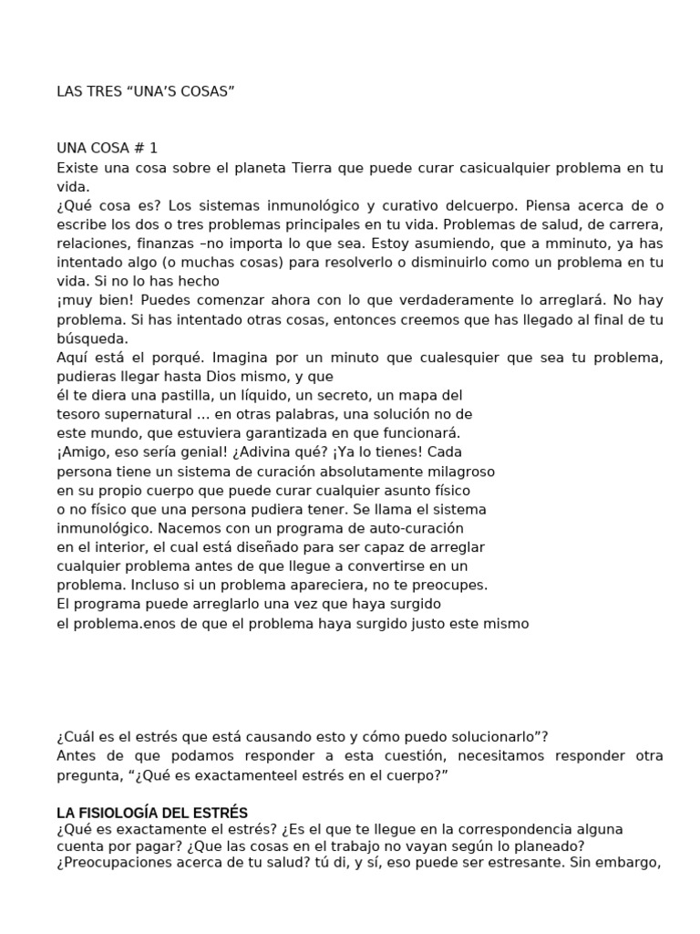 Resumen Codigo Del Corazon | PDF | Estrés (biología) | Pensamiento