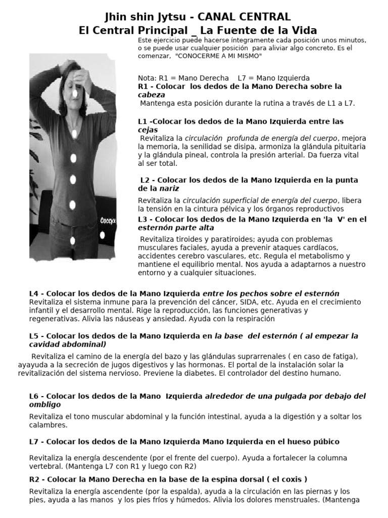 Canal Central-jin Shin Jyutsu | PDF | Mano | Abdomen
