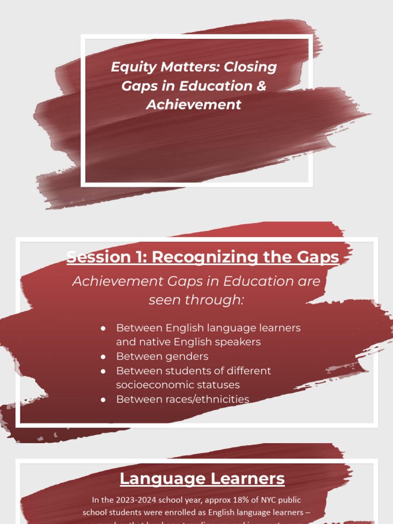 Equity Matters FINAL PROJECT | PDF | Stereotypes | Teachers