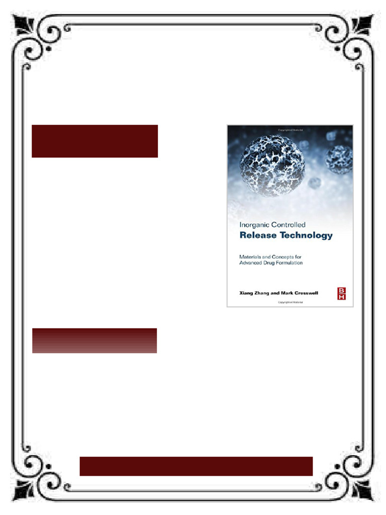 Inorganic controlled release technology : materials and concepts for ...