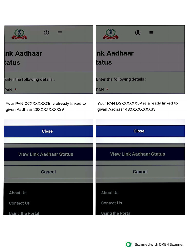 Adhar Pan Link | PDF