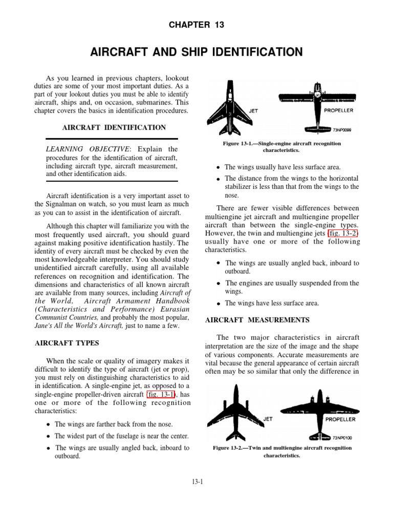 Aircraft Specs | PDF