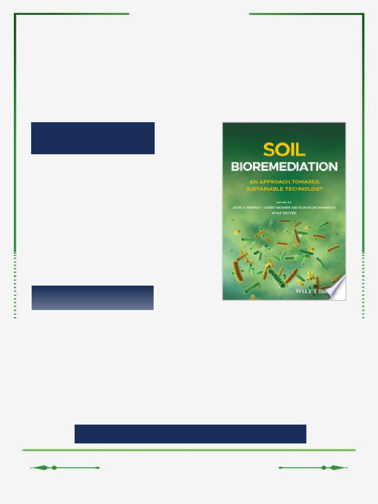 Soil Bioremediation: An Approach Towards Sustainable Technology Javid A ...
