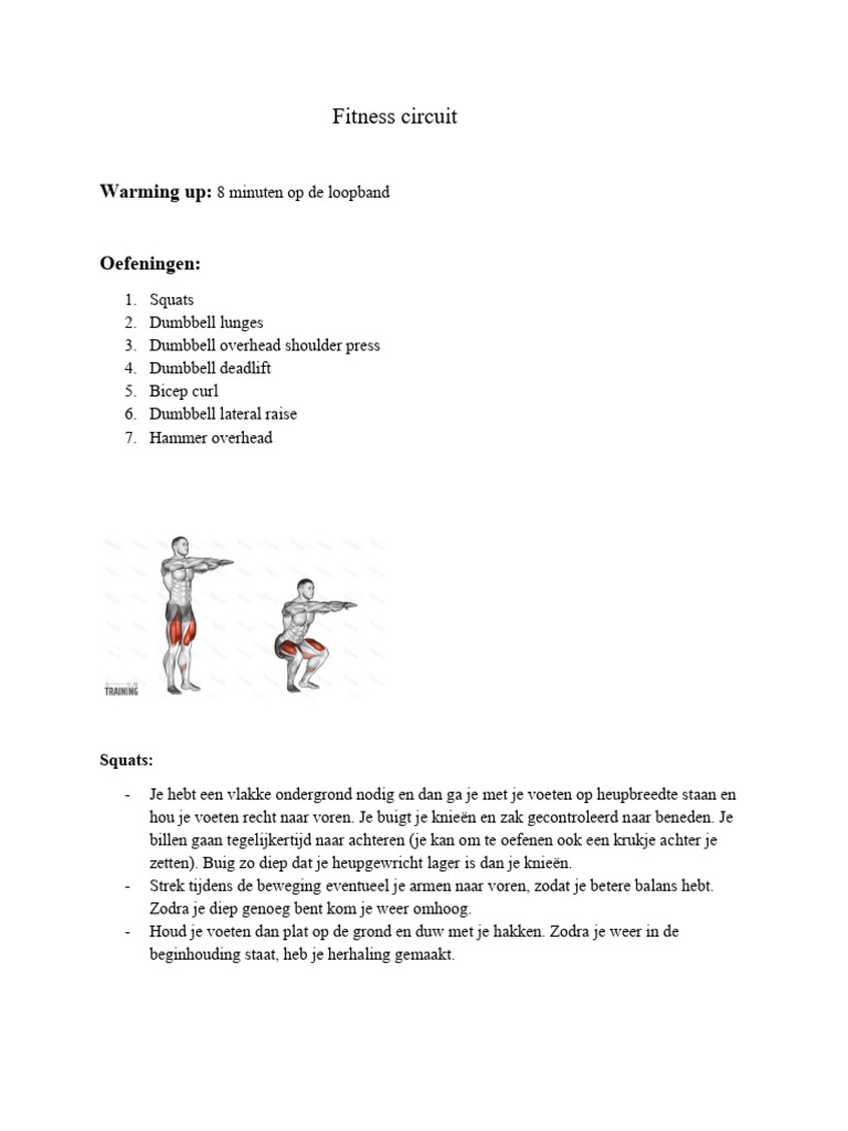 Mariana Fitness Circuit | PDF